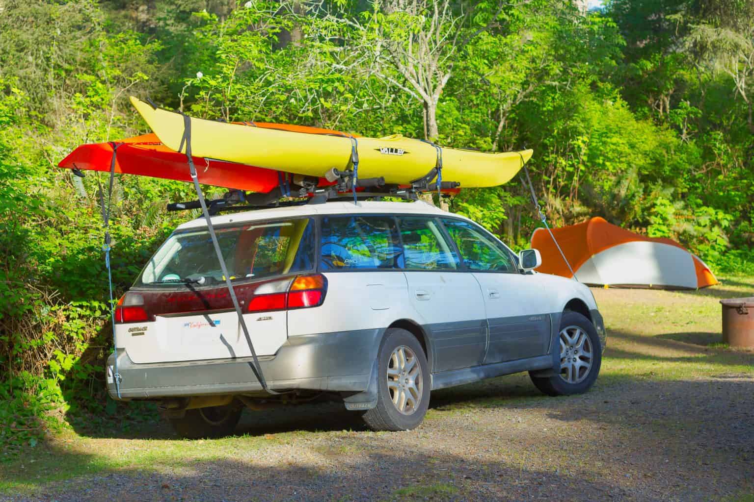 How To Strap Two Kayaks To A Roof Rack (It’s Easier Than It Seems)
