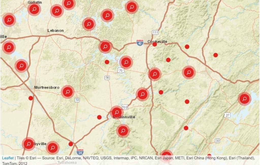 Places To Go Kayaking Near Me – Interactive Paddling Locations Map ...